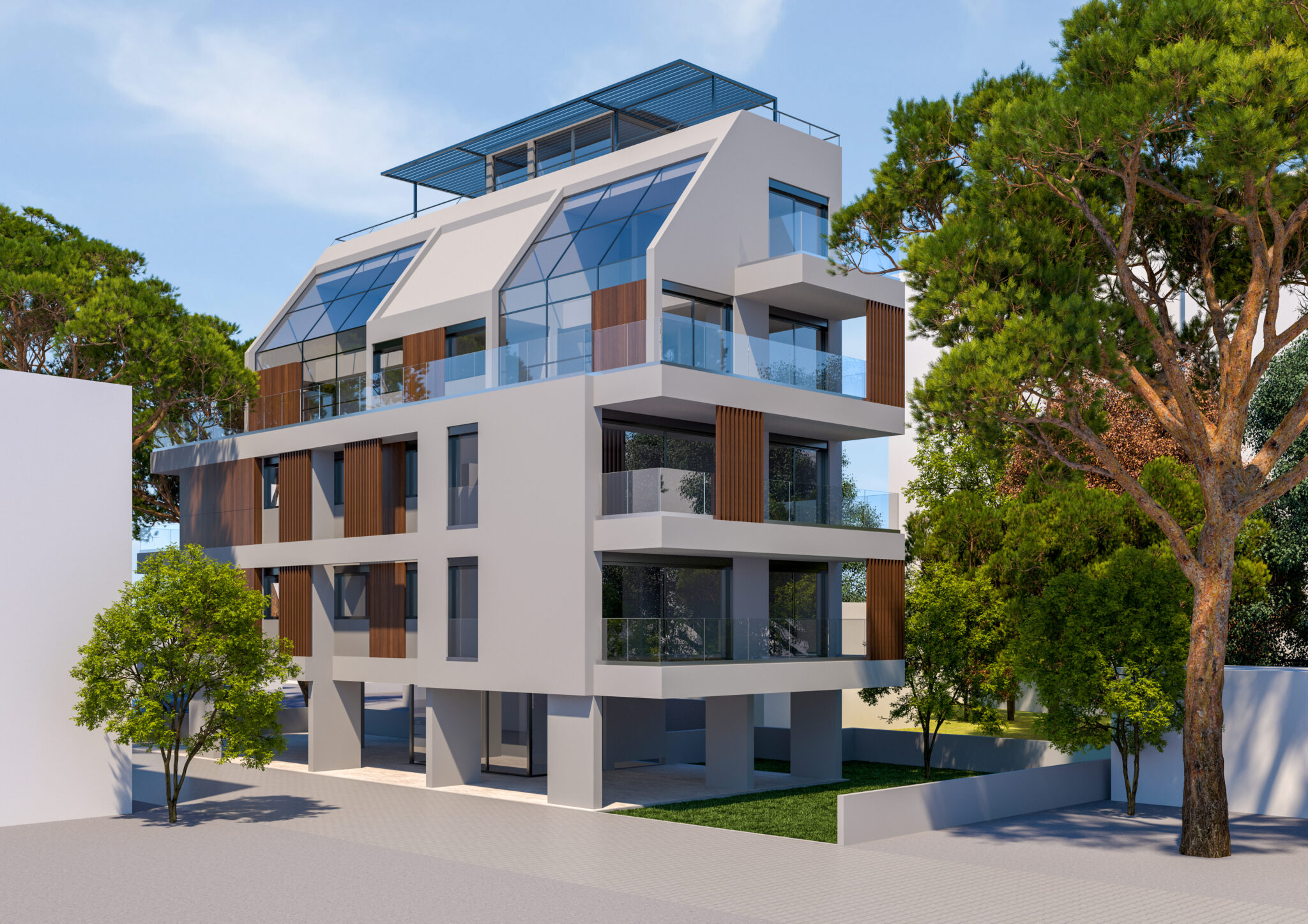 ΜΑΡΟΥΣΙ - ΠΟΛΥΚΑΤΟΙΚΙΑ - CIVIL PREMISES DESIGN