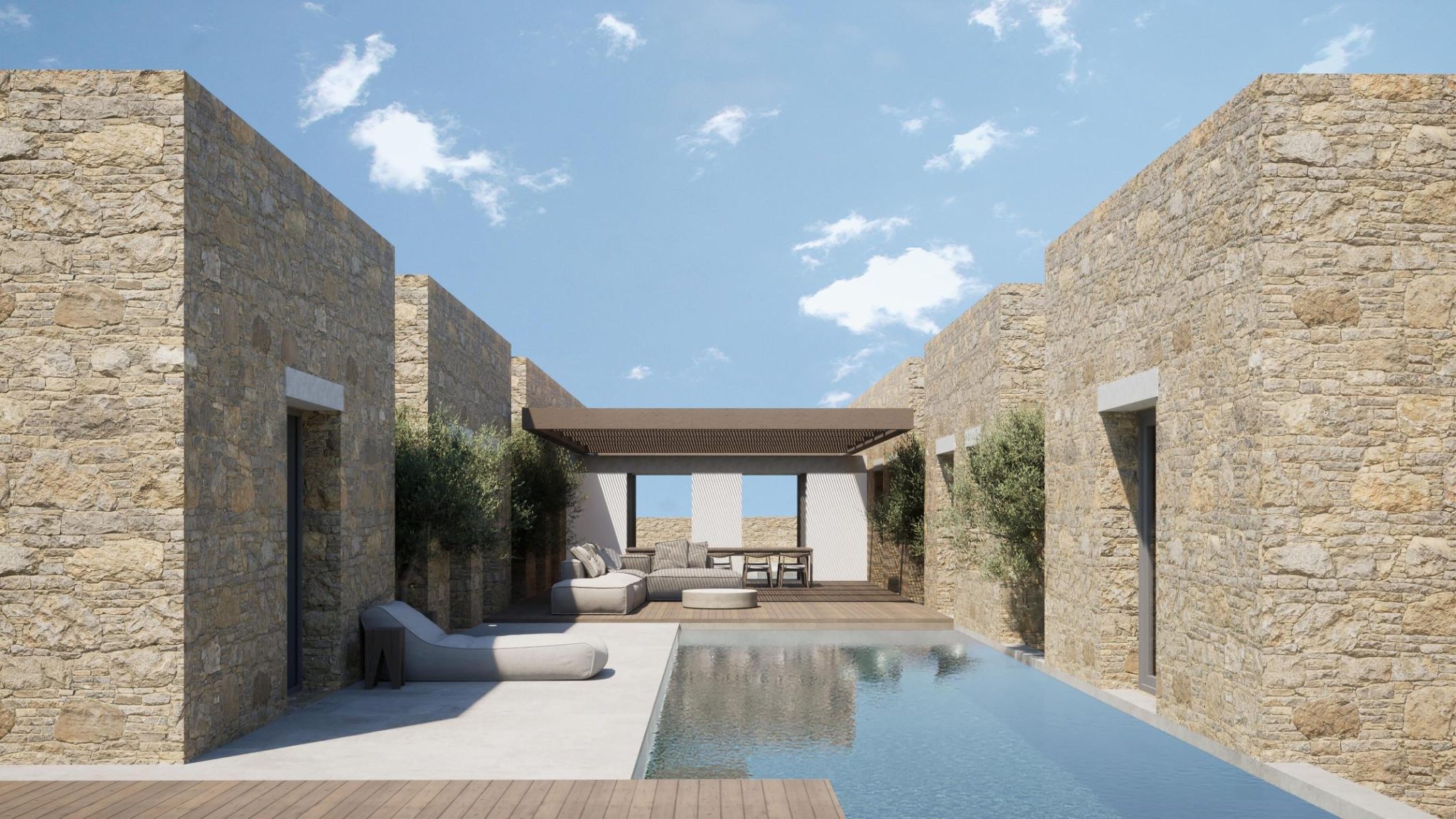 ΑΝΤΙΠΑΡΟΣ - ΝΕΑ ΕΞΟΧΙΚΗ ΚΑΤΟΙΚΙΑ - CIVIL PREMISES DESIGN